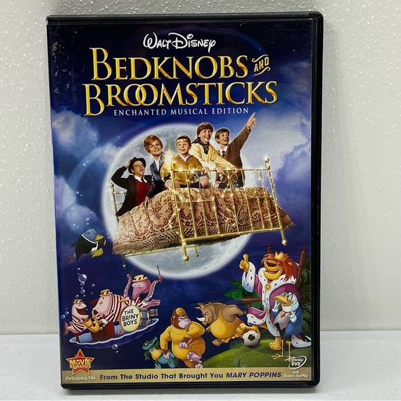 Media | Walt Disney Bedknobs And Broomsticks Enchanted Musical Edition ...